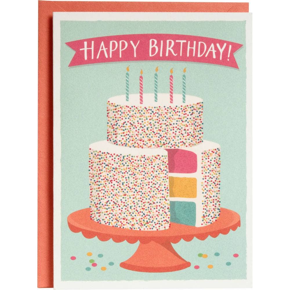 Birthday Cake Birthday Card