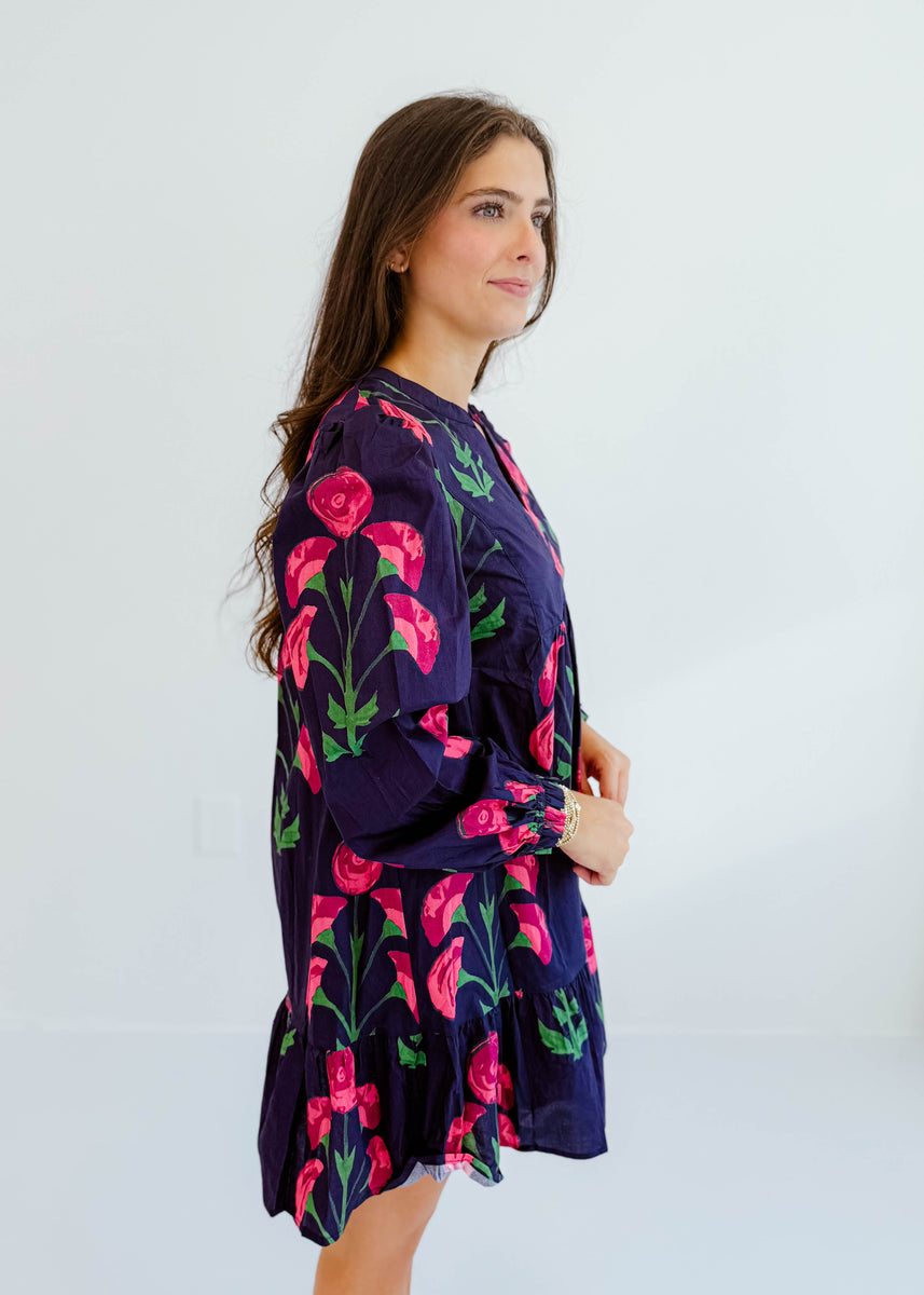 Amelia Floral Tiered Dress