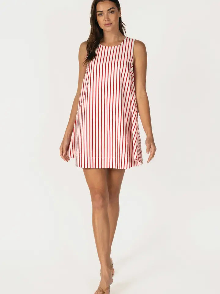 Salma Scallop Back Mini Dress – The Swank Company