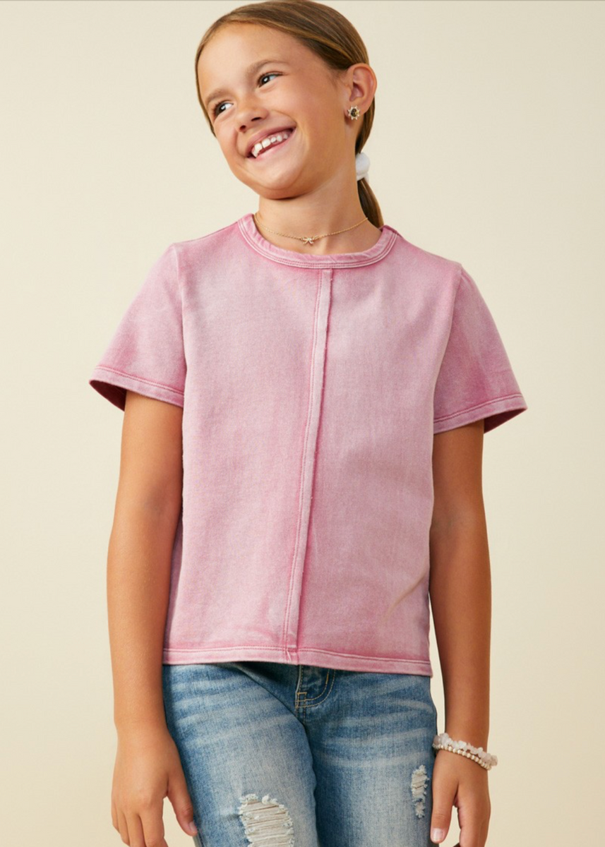 Stella's Raw Edge Tween Tee