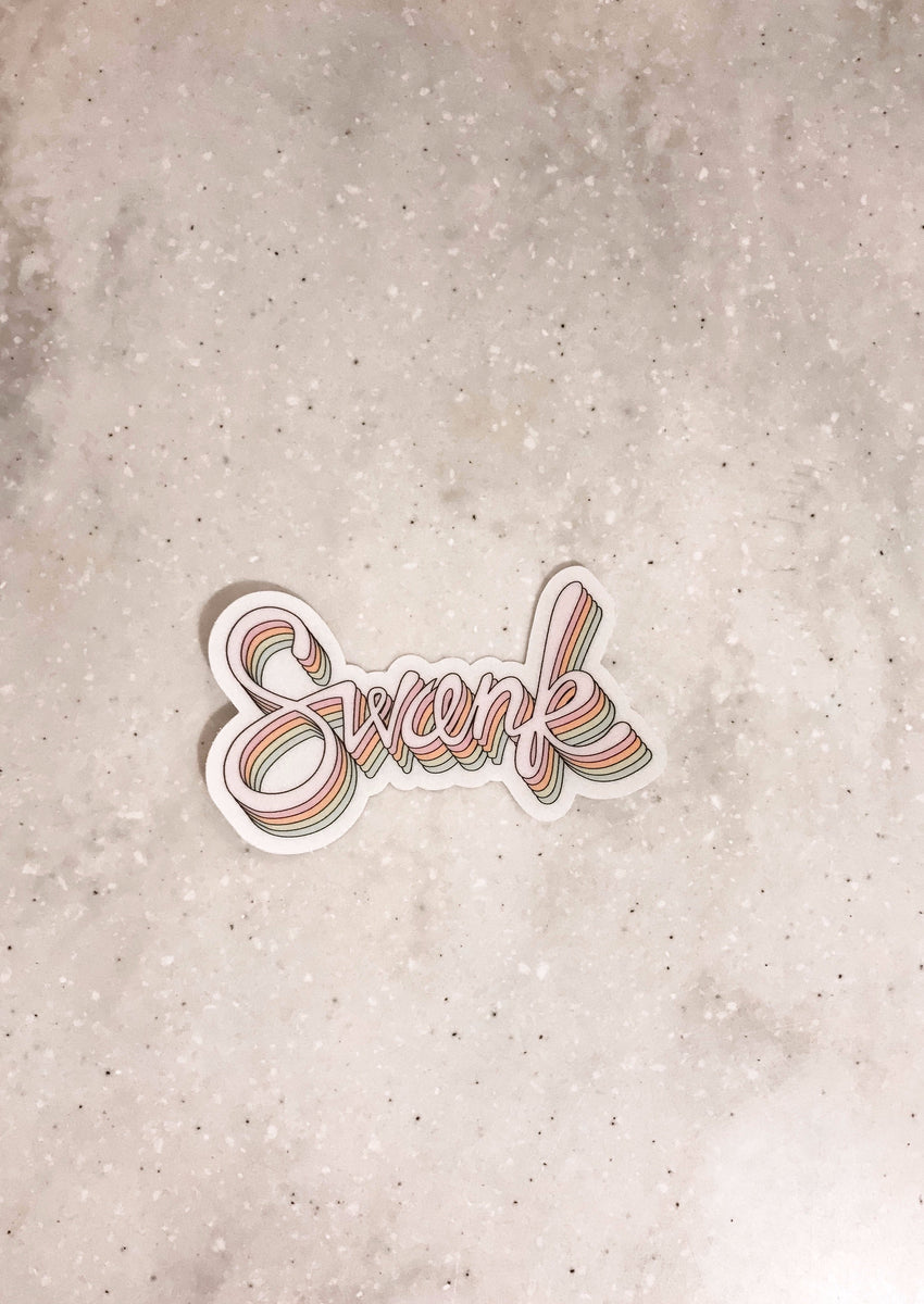 Swank Sticker